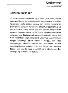 Sariawan - Ubaya Repository